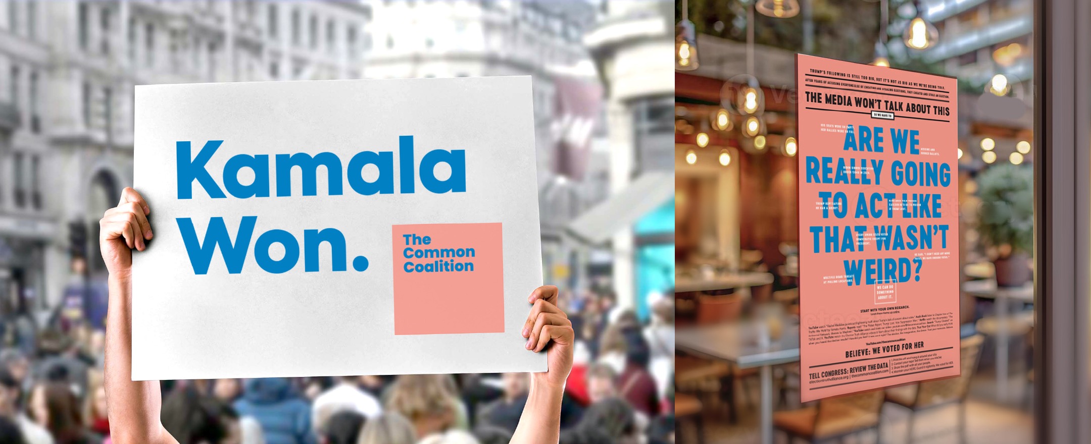 Posters & Protest Signs - The Common Coalition